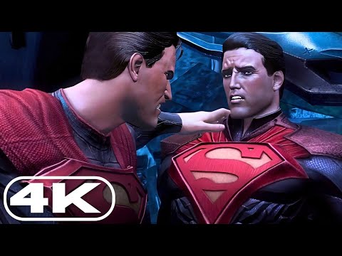 Superman VS Evil Superman Fight Scene | Injustice: Gods Among Us (4K ...