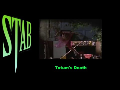 STAB (Movie clip) | Tatum's Death