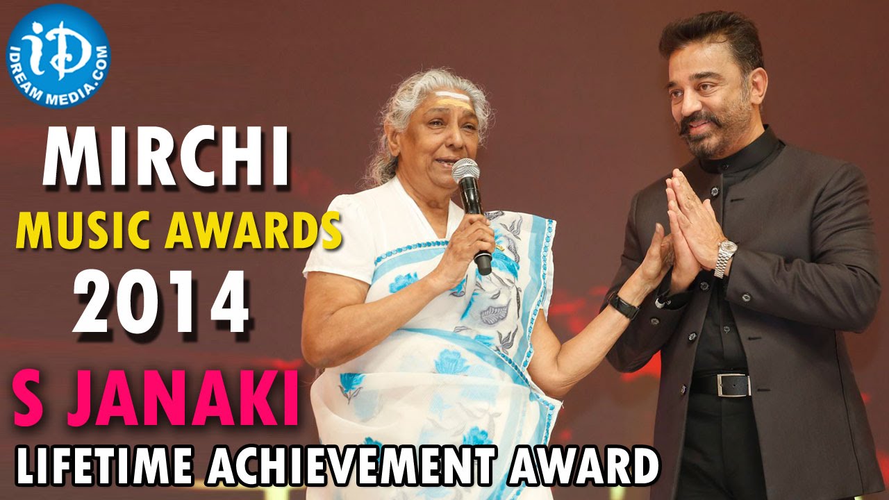 Mirchi Music Awards 2014 - S Janaki honoured with the Lifetime ...