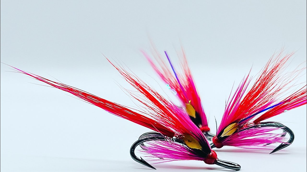 Tying the pink panther salmon fly with Scott Jackson 2023 - YouTube