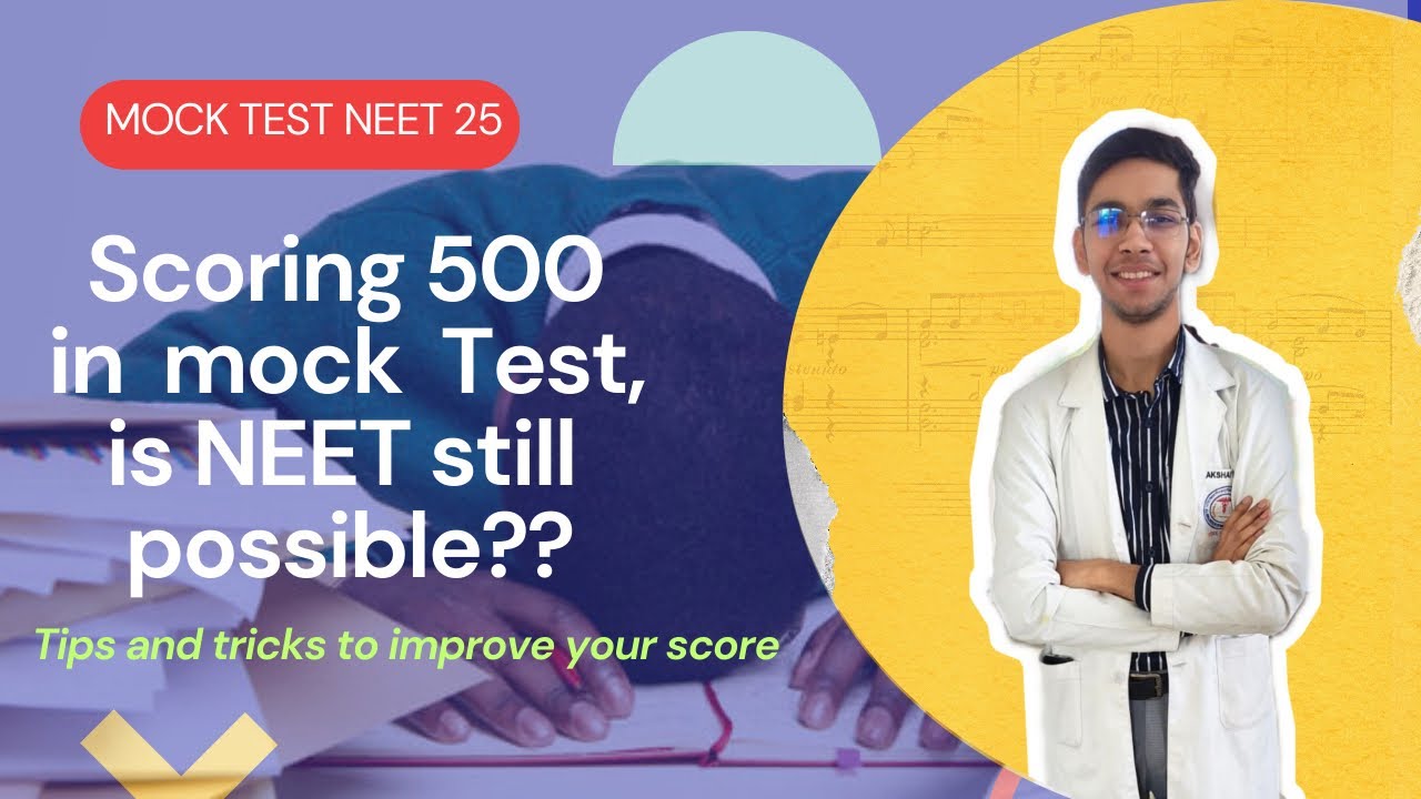 Scoring less in NEET Mock test🤔??Most practical tips and tricks to ...