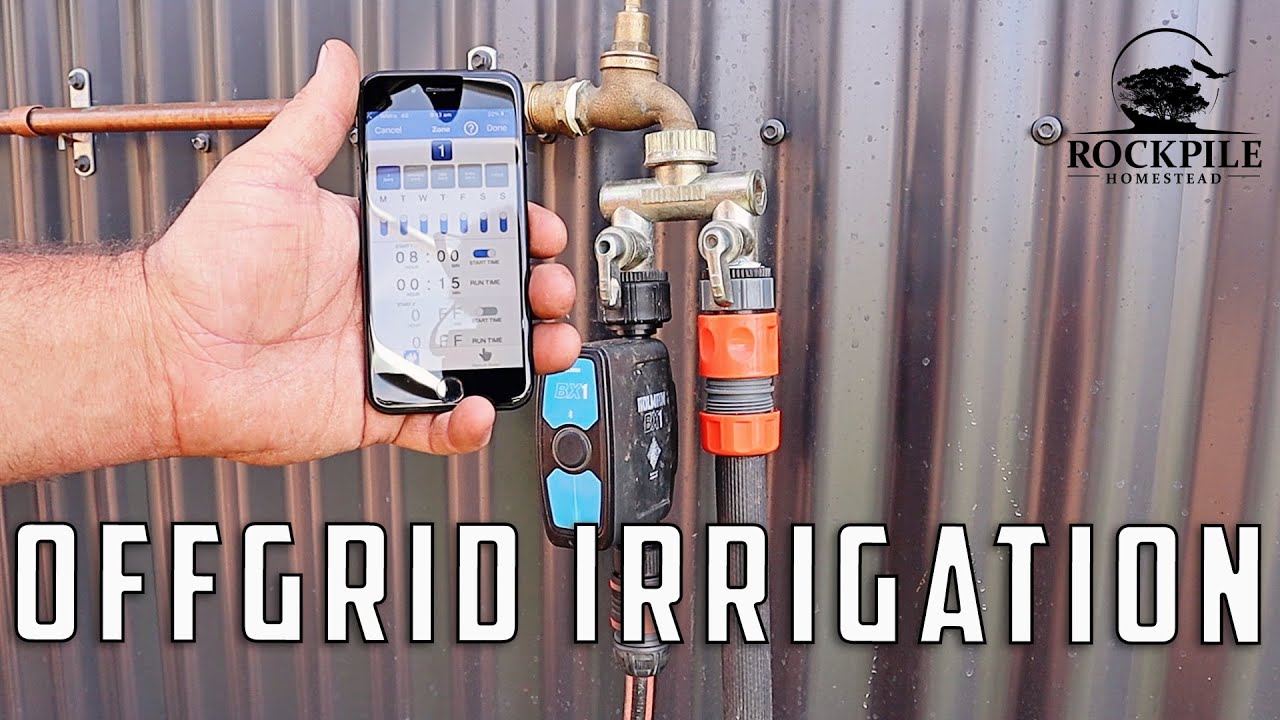 Offgrid automatic watering system | Gear + Install - YouTube