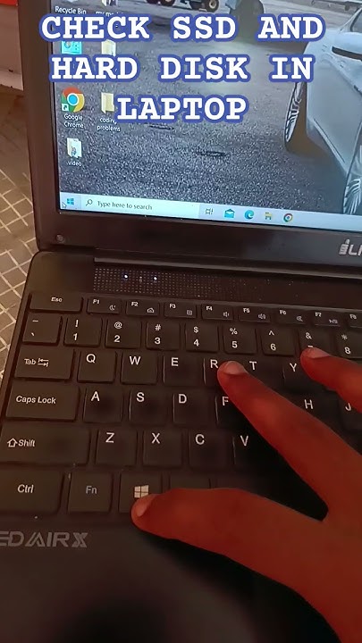 HOW TO CHECK SSD AND HARD DISK IN LAPTOP #shortsvideo #shorts #ytshorts ...