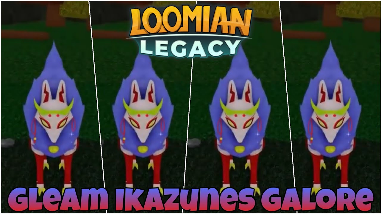 Compilation of Players finding Gleam Ikazune | Loomian Legacy - YouTube