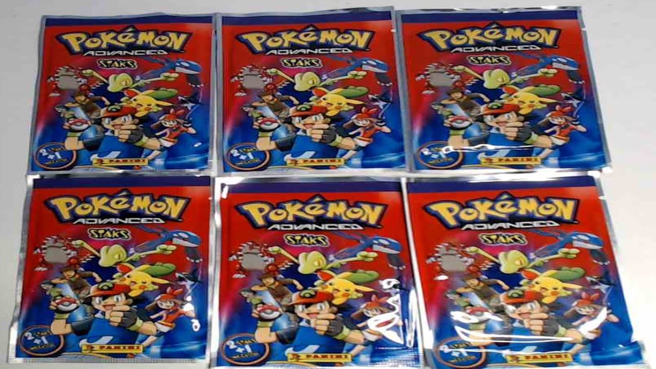 PANINI POKÉMON ADVANCED STAKS PACKS - YouTube