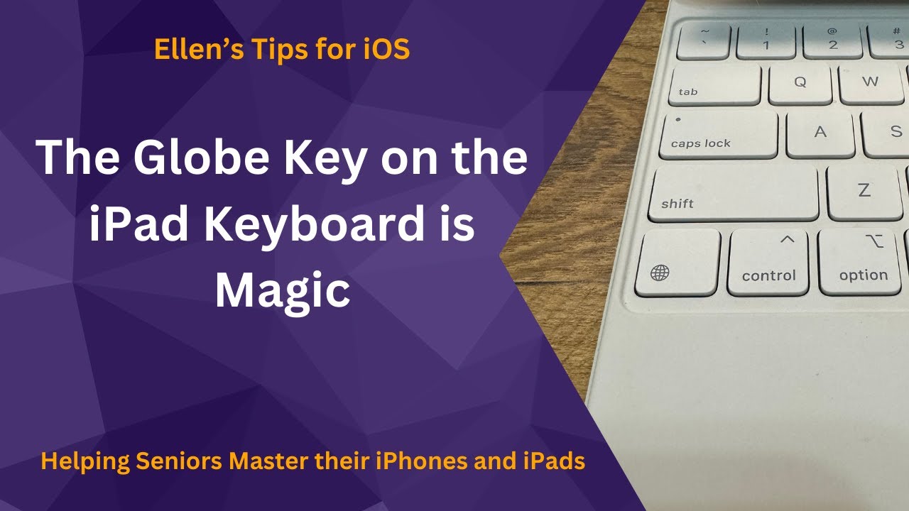 The Globe Key on the iPad Keyboard is Magic - YouTube