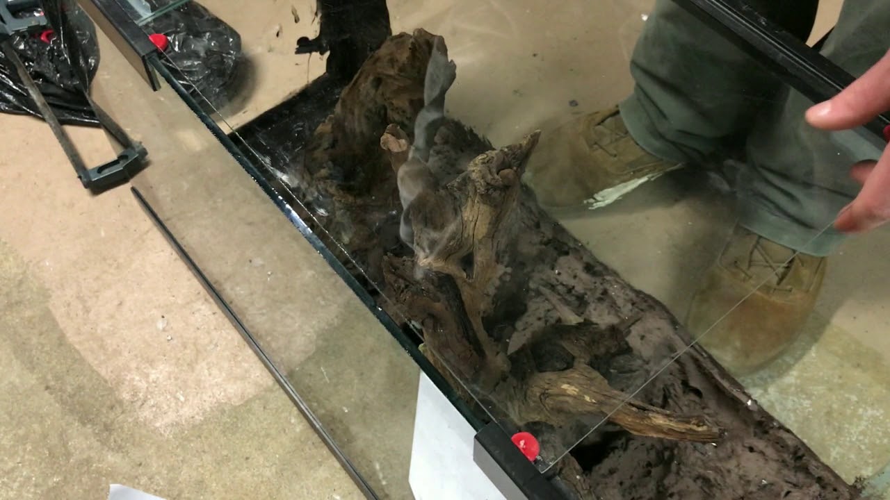 How to vertically convert a fish tank/dry lock background part 3 - YouTube