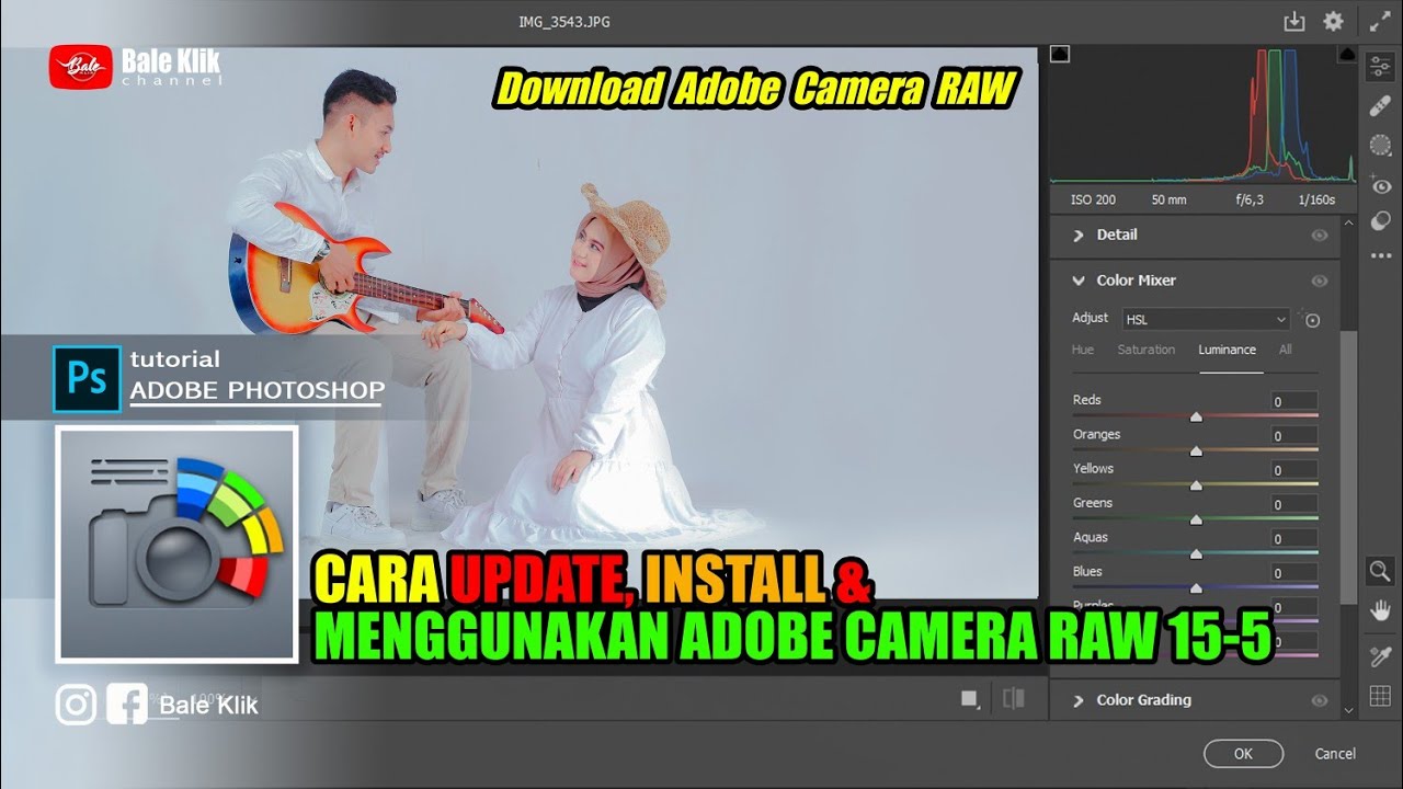 GRATIS Download Adobe Camera Raw 15.5 Dan Cara Install Serta Menggunakannya - YouTube