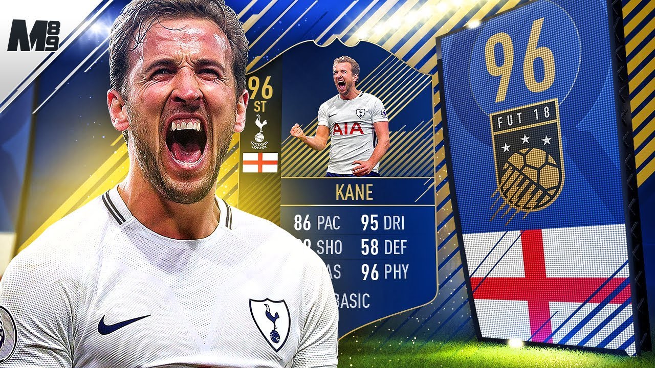 FIFA 18 TOTY KANE REVIEW | 96 TOTY KANE PLAYER REVIEW | FIFA 18 ...