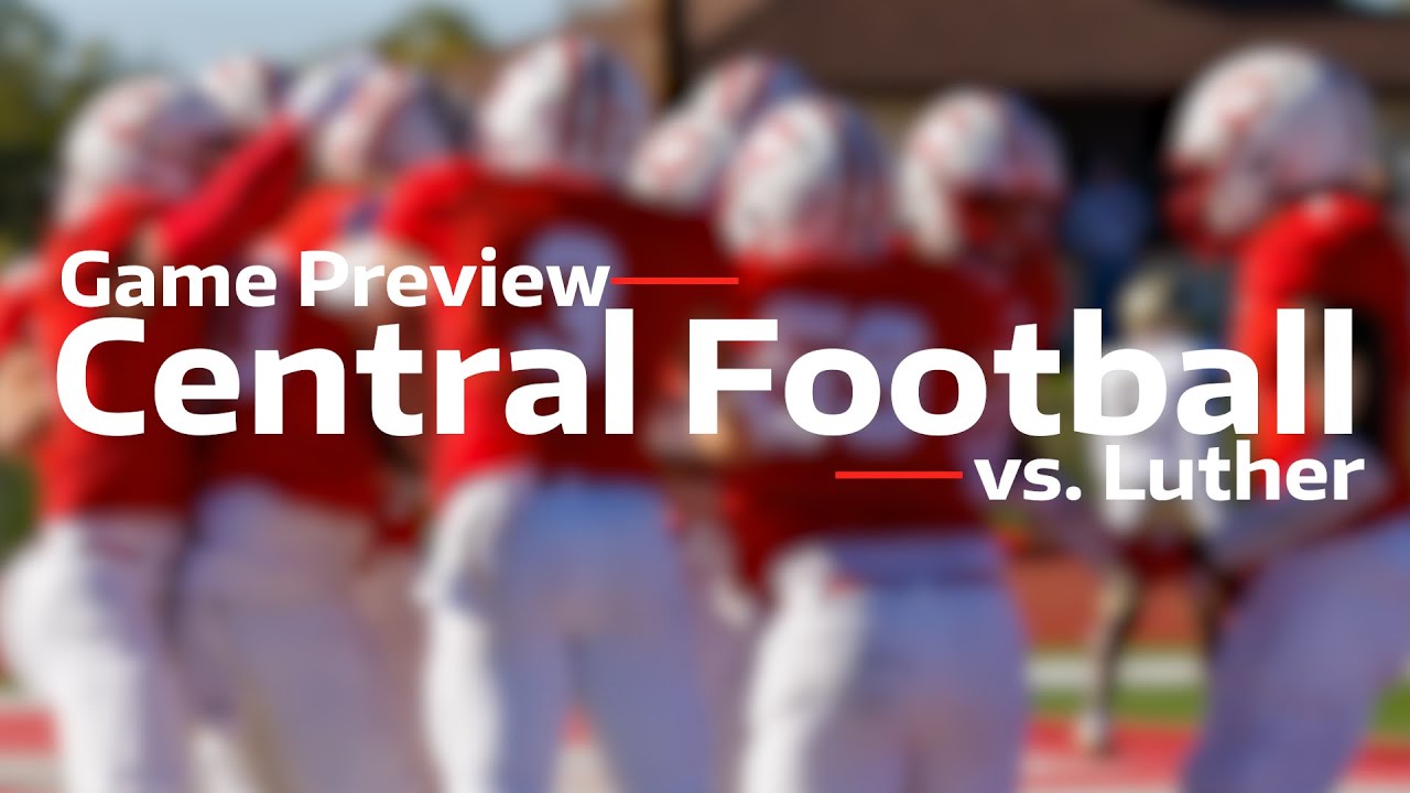Central College Football Game Preview vs. Luther - YouTube