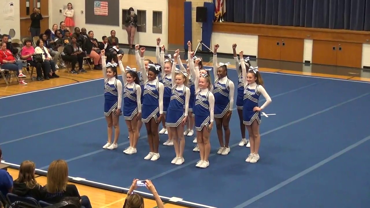 Wilkins Cheerleaders at Cheerfest Competition 2-22-17 - YouTube