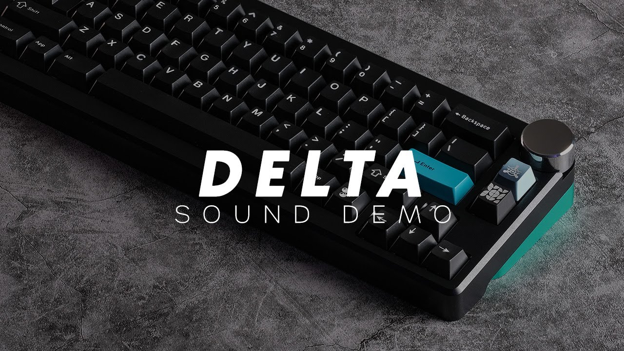 Delta - A 65% Keyboard w/ Alpaca Switch - YouTube