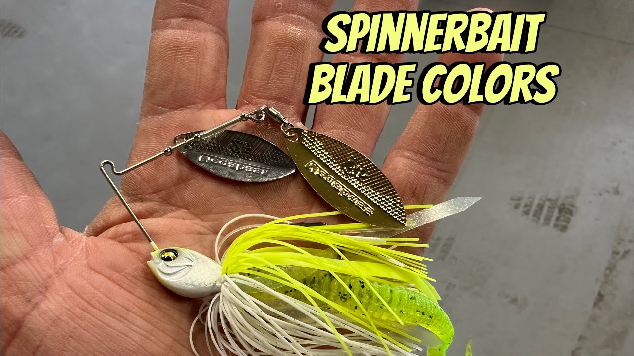 How To Chose The Right Spinnerbait Blade Color… - YouTube