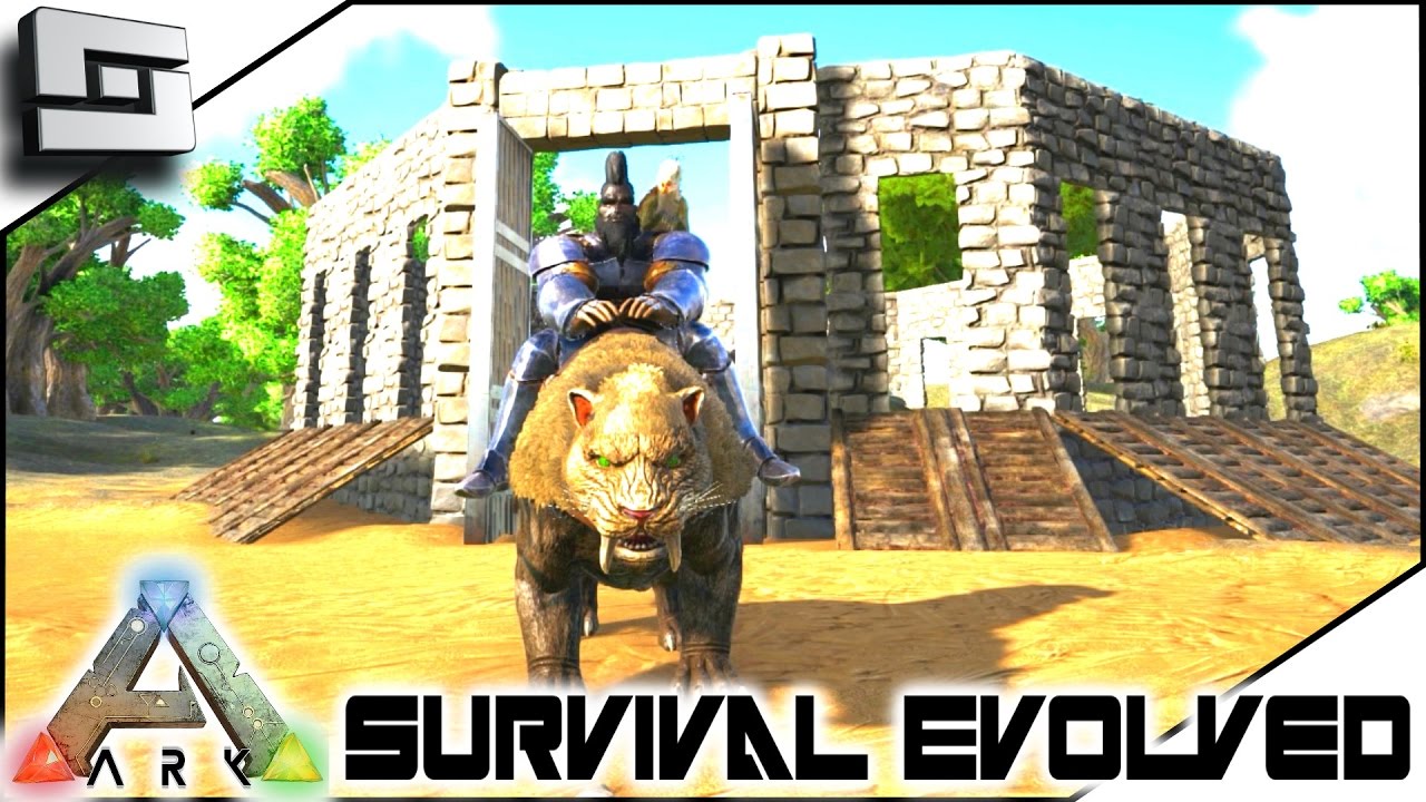 ARK: Survival Evolved - THE OCTAGON TAMING PEN! E8 ( Procedurally ...