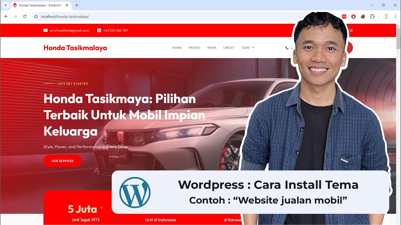 Cara Install Tema WordPress, - #9 || Erry Fuadillah, Belajar WordPress - YouTube