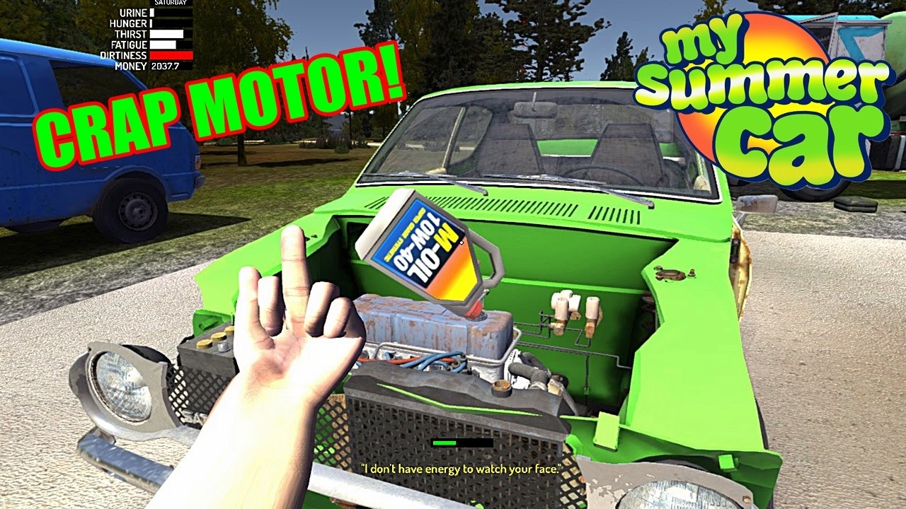 My Summer Car - PIECE OF CRAP ENGINE INSTALL - A Day In The Life EP.6 ...