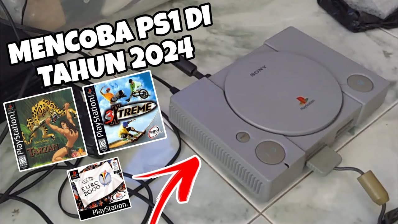Mencoba Memainkan PS1 Di Tahun 2024 ||| Review Playstation 1 Indonesia ...