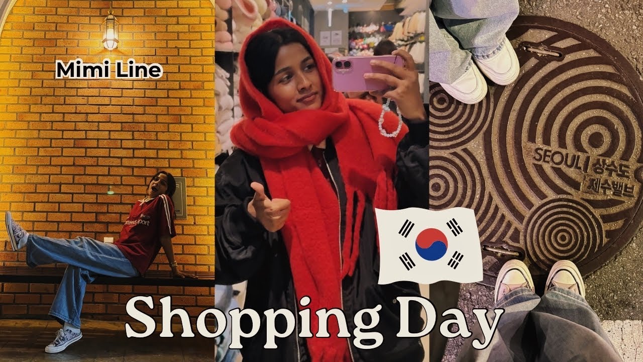 Shopping Day In Seoul,Korea 💸🛍️ | mimi line, street shopping, off duty ...