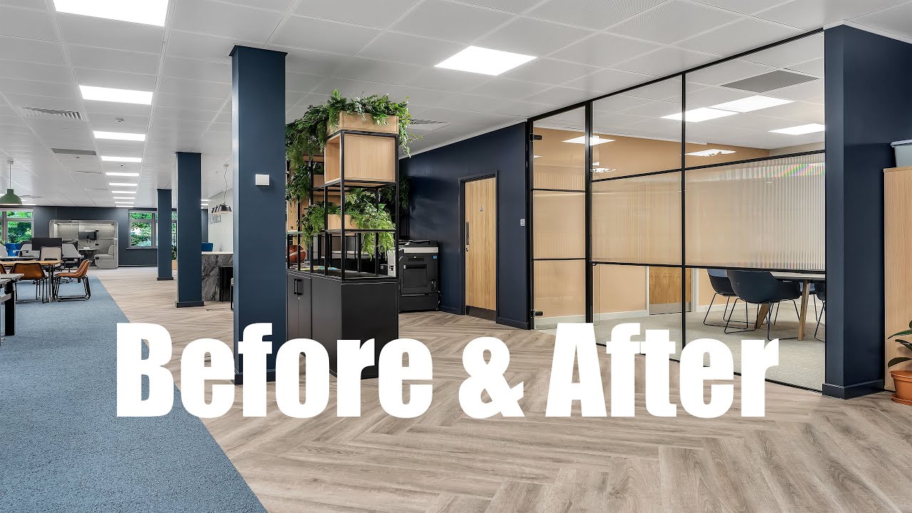 Office Interiors - Before & After - YouTube