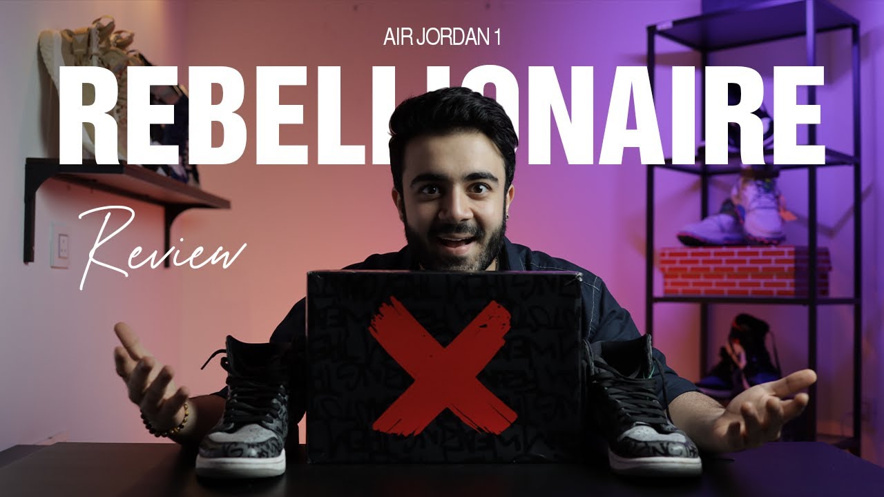 Unboxing - Review Nike Air Jordan 1 High OG “Rebellionaire” #sneakers # ...