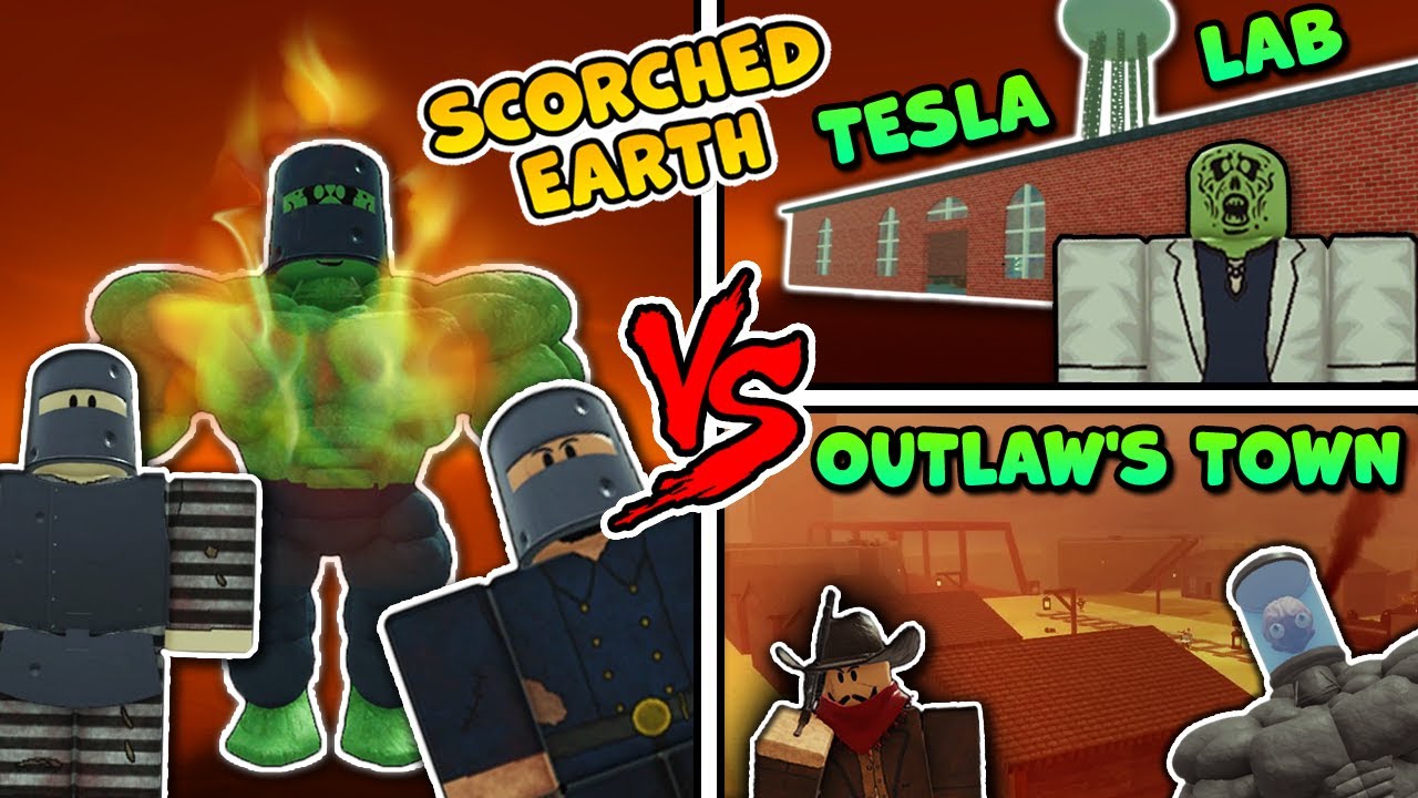 Dead Rails | Roblox | Scorched Earth | Goliath and Covenant Knights vs ...