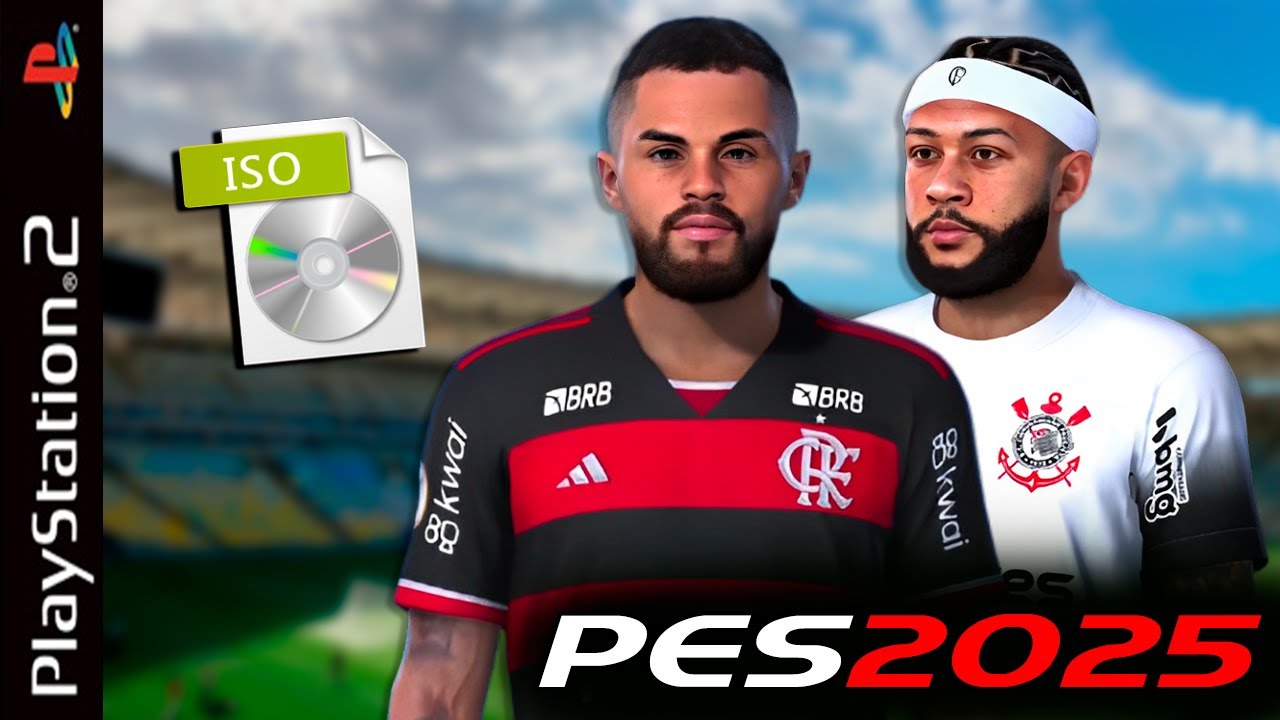 NOVO PES 2025 PS2 ISO DOWNLOAD GRATUITO EDITOR VILIMAR - YouTube