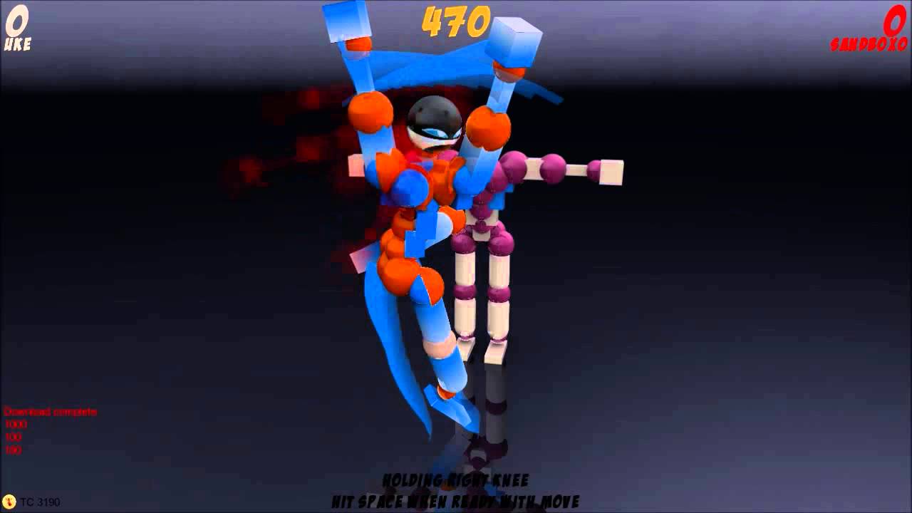 Toribash Techniques Part 2 - Spin Kick Decap - YouTube