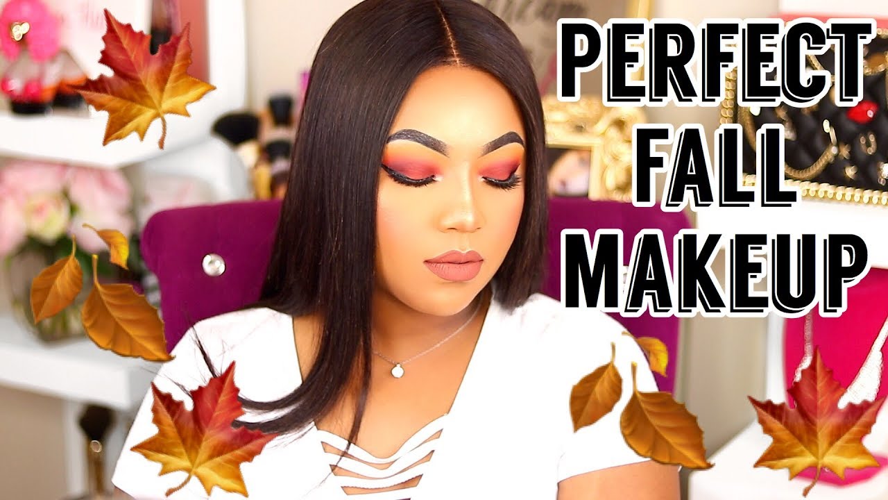 Perfect Fall Makeup Tutorial 2018 | Felisha Renee - YouTube