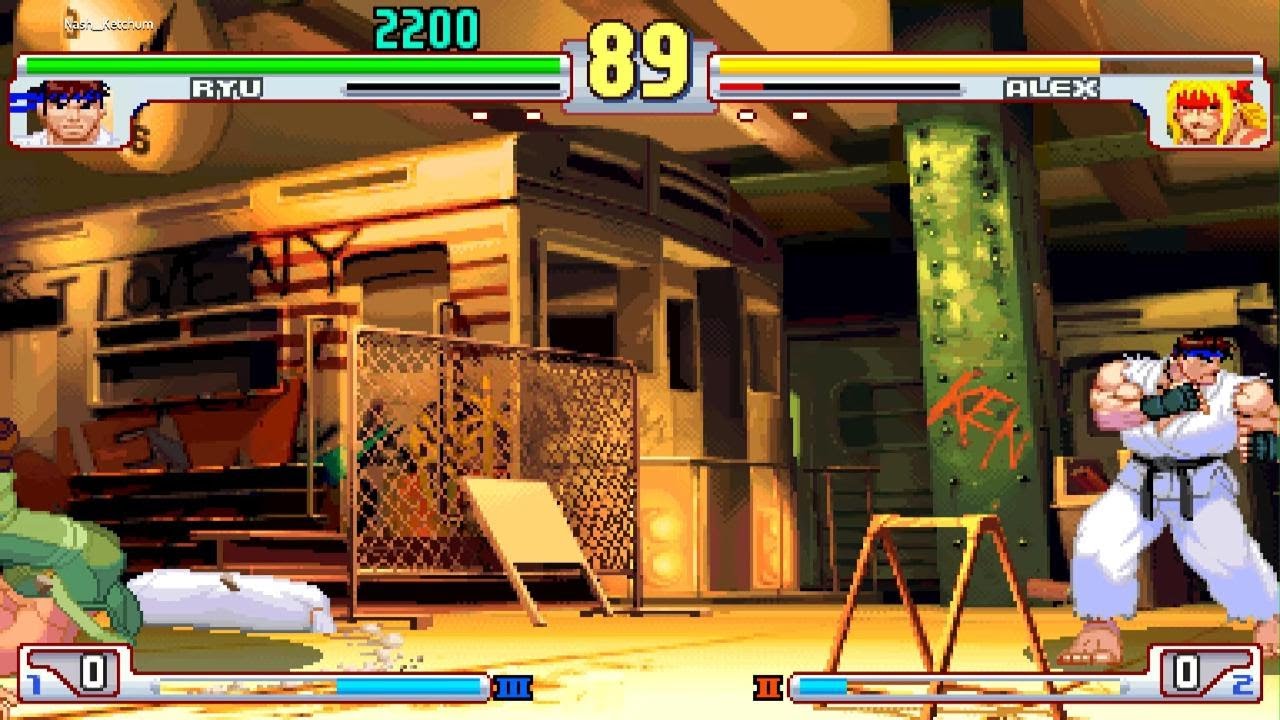 SF3 Ryu Beginner matches - YouTube