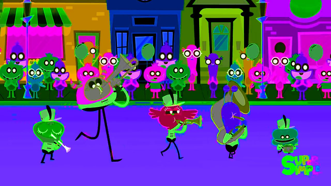 When The Band Comes Marching Pt2 In Super Simple Song Sparta Effect ...