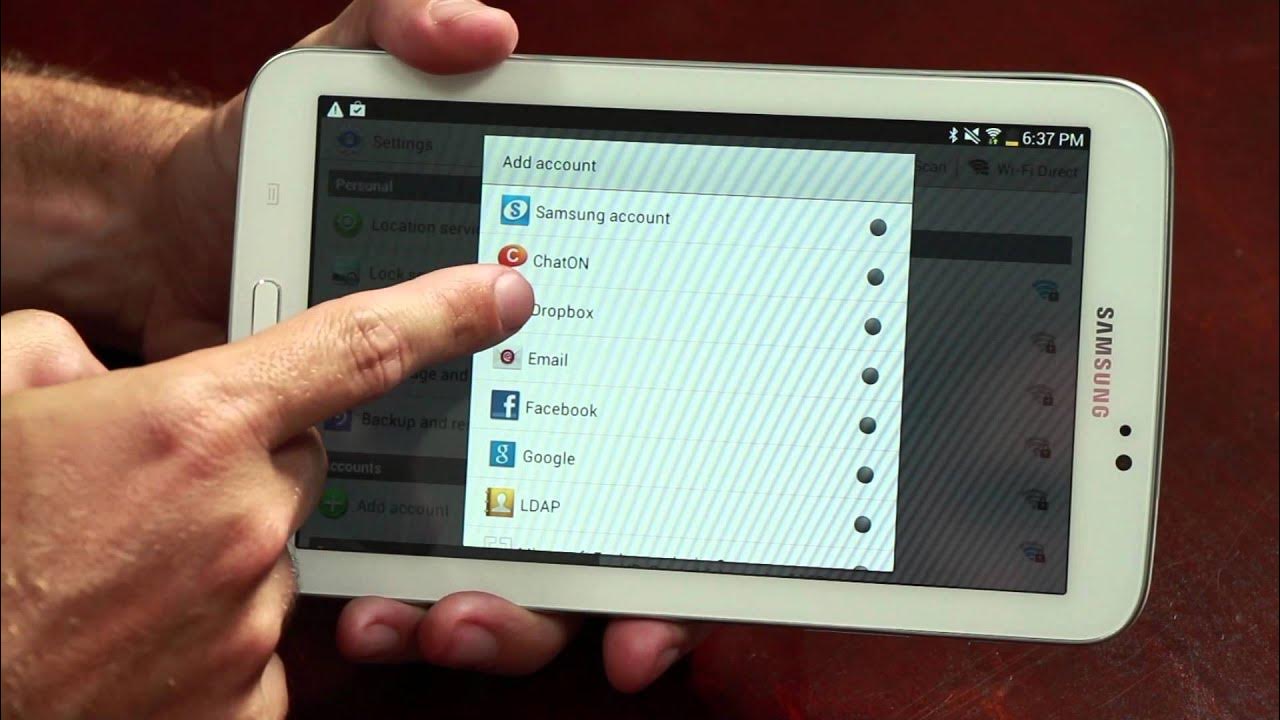 Syncing an Android Tablet to a PC : Important Android Tips - YouTube