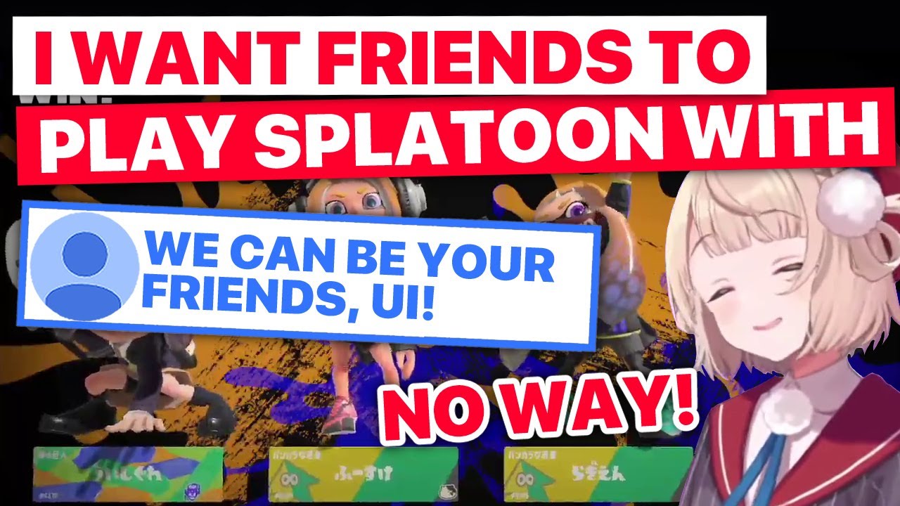 Ui-mama Wants Friends To Play Splatoon With... (Shigure Ui) [Eng Subs ...