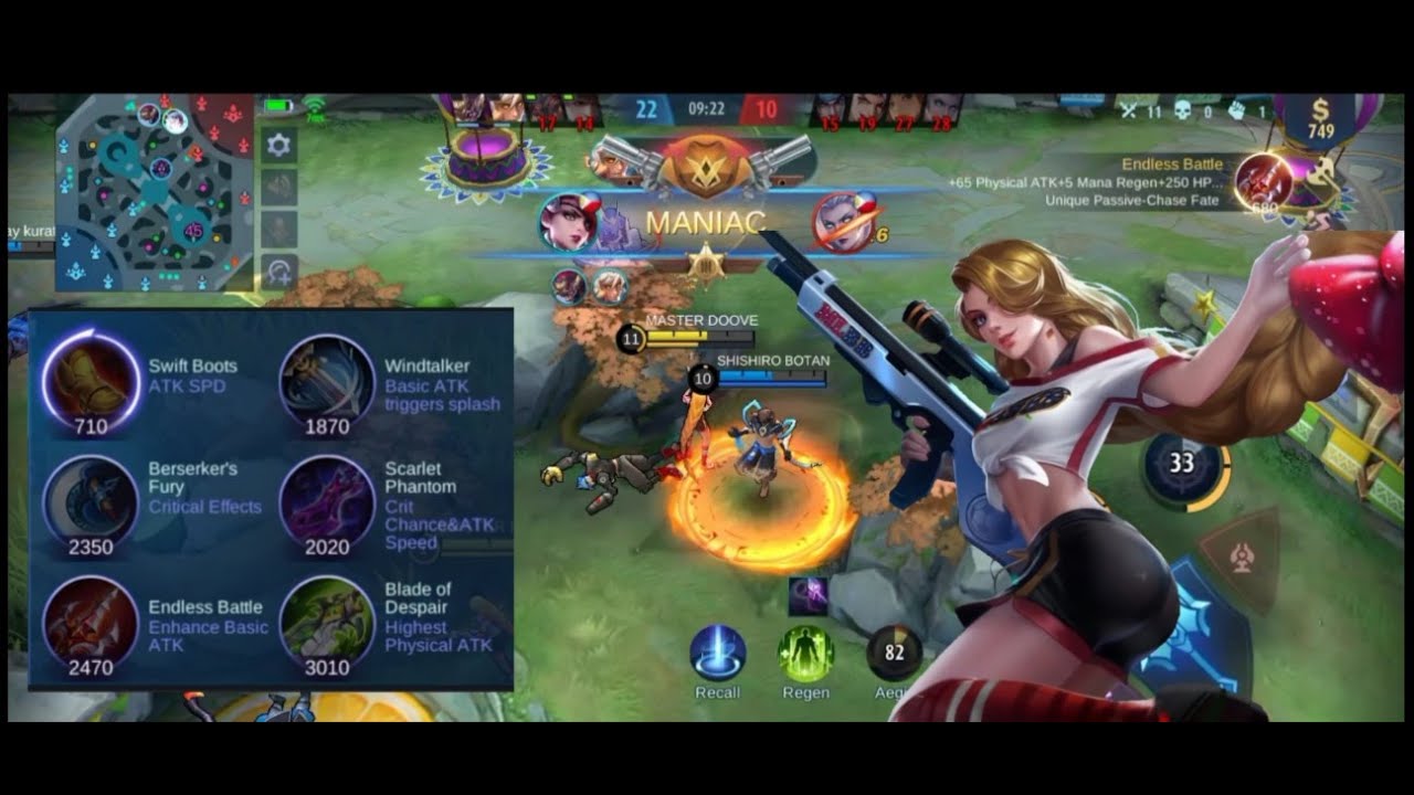 Easy Maniac |Mobile Legends.Gameplay| - YouTube