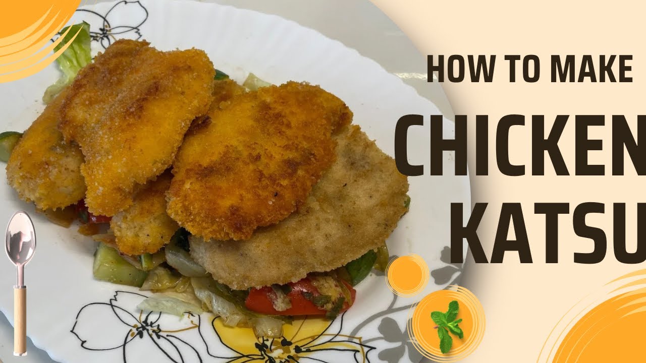 🍗 Тахианы цээж махаар Чикэн Кацу Японы бүрмэл тахиа хийх арга Хялбар бөгөөд маш гоё амттай 😋