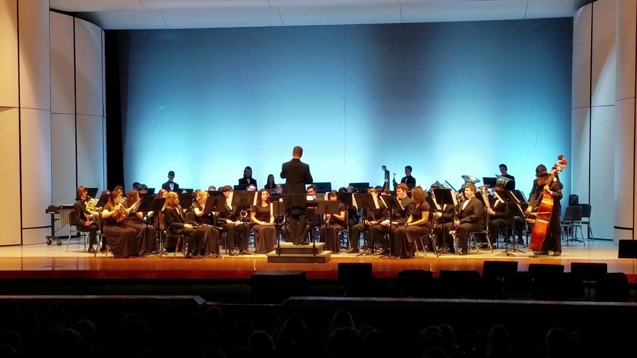 2017 Winter Concert - Symphonic Band - The Bells of Christmas - YouTube