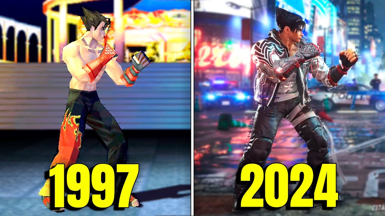 TEKKEN - EVOLUTION OF JIN KAZAMA (1997-2024) - YouTube