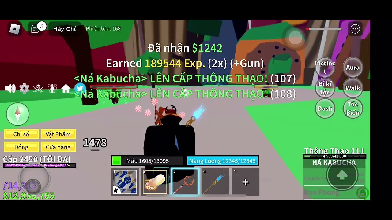 Blox Fruit|Cày ná kabucha nhưng hơi lỏ - YouTube