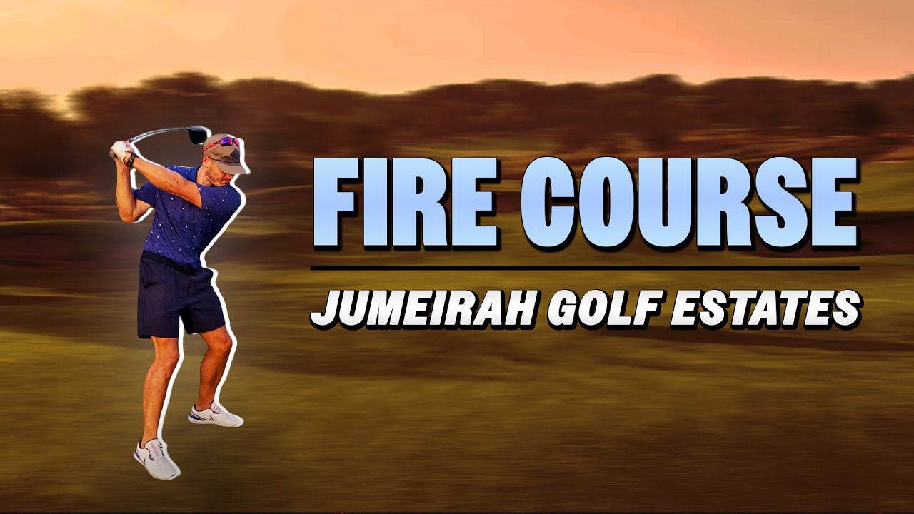 9 Handicap Golf Analysis: JGE Fire Course Front 9 in Dubai - YouTube