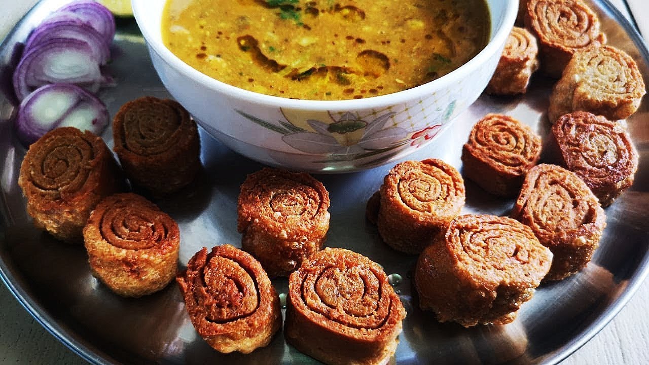 दाल बाटी, Daal Bati with a Twist,No Oven, Easy Daal Bati, - YouTube