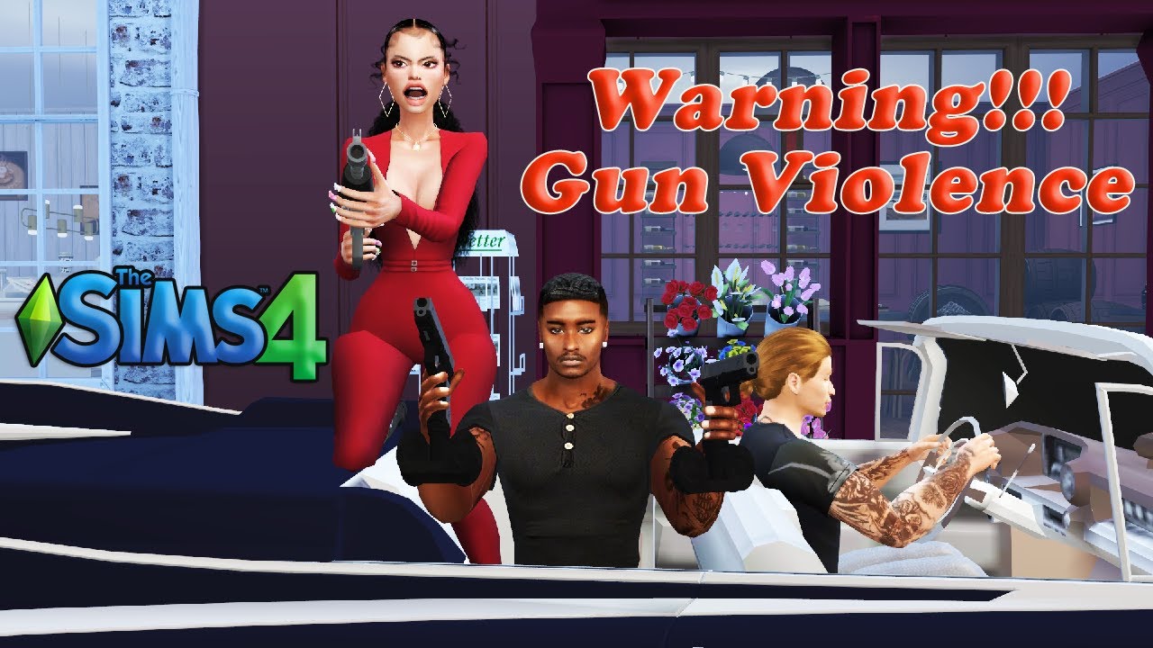 Drive-by Shooting Animation Pack I Sims 4 Download - YouTube