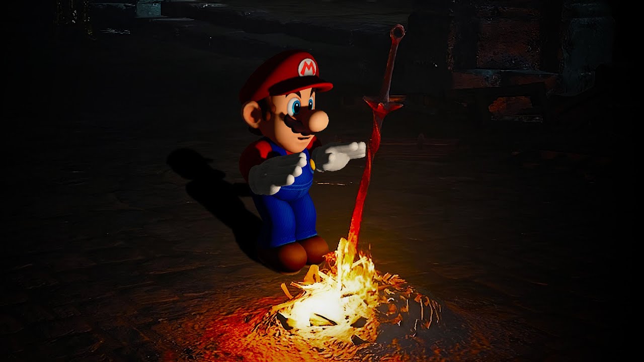 Mario Goes Camping - YouTube