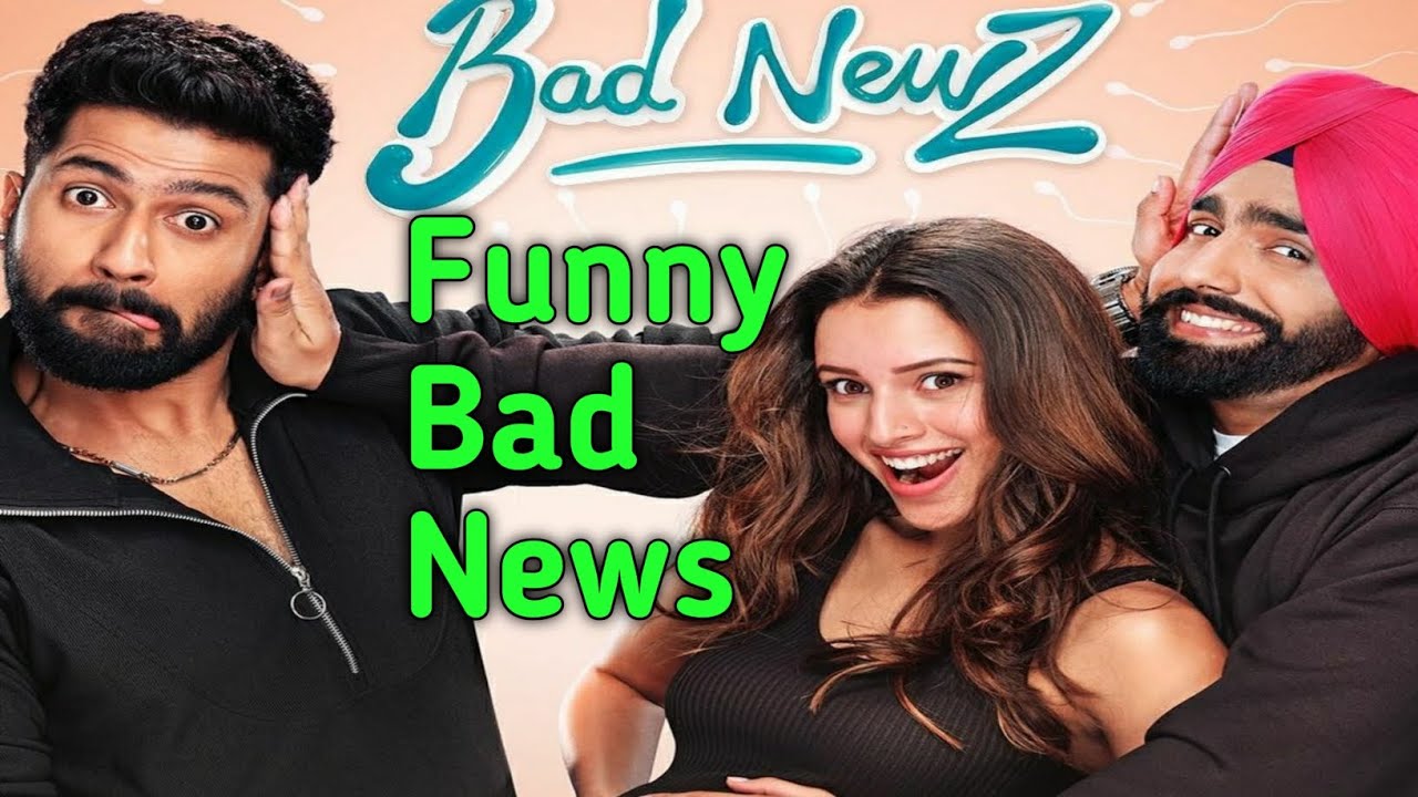 Bad News Trailer Review, Vicky Kaushal Bad News Trailer. - YouTube