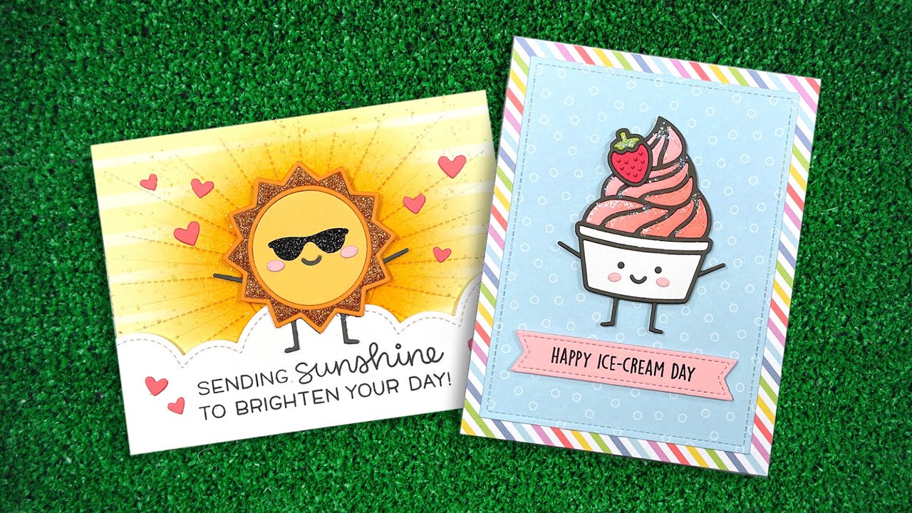 Intro to Froyo Friend and Mr. Sun + 2 cards from start to finish - YouTube