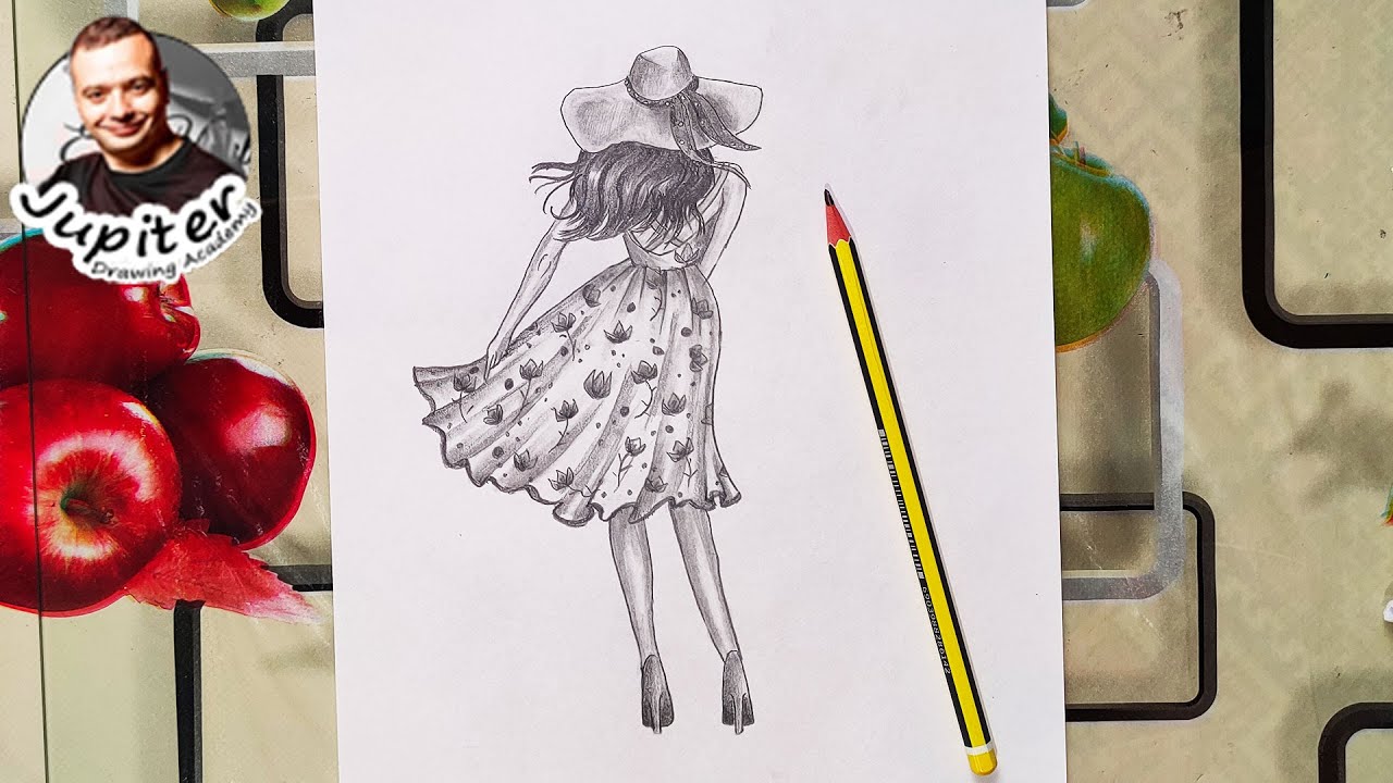 Master the Art of Drawing: Pencil Sketch Tutorial for a Stunning Girl ...