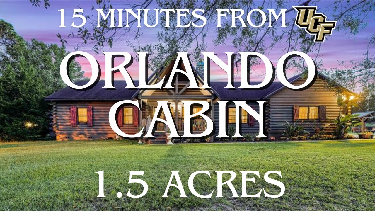 HUGE Cabin in Orlando for $560k!! | 1.5 Acres of Land | Minutes from ...