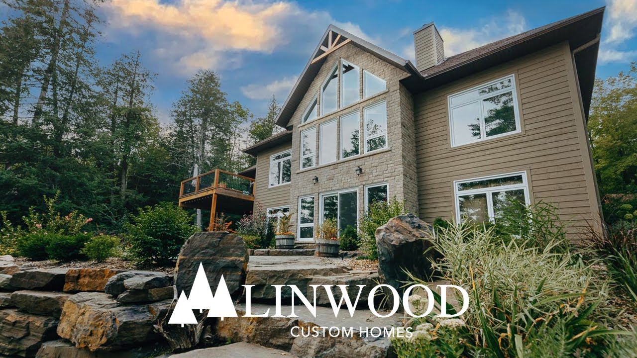 Tour Our Custom Built Home With A Medieval Twist! - Linwood Homes - YouTube