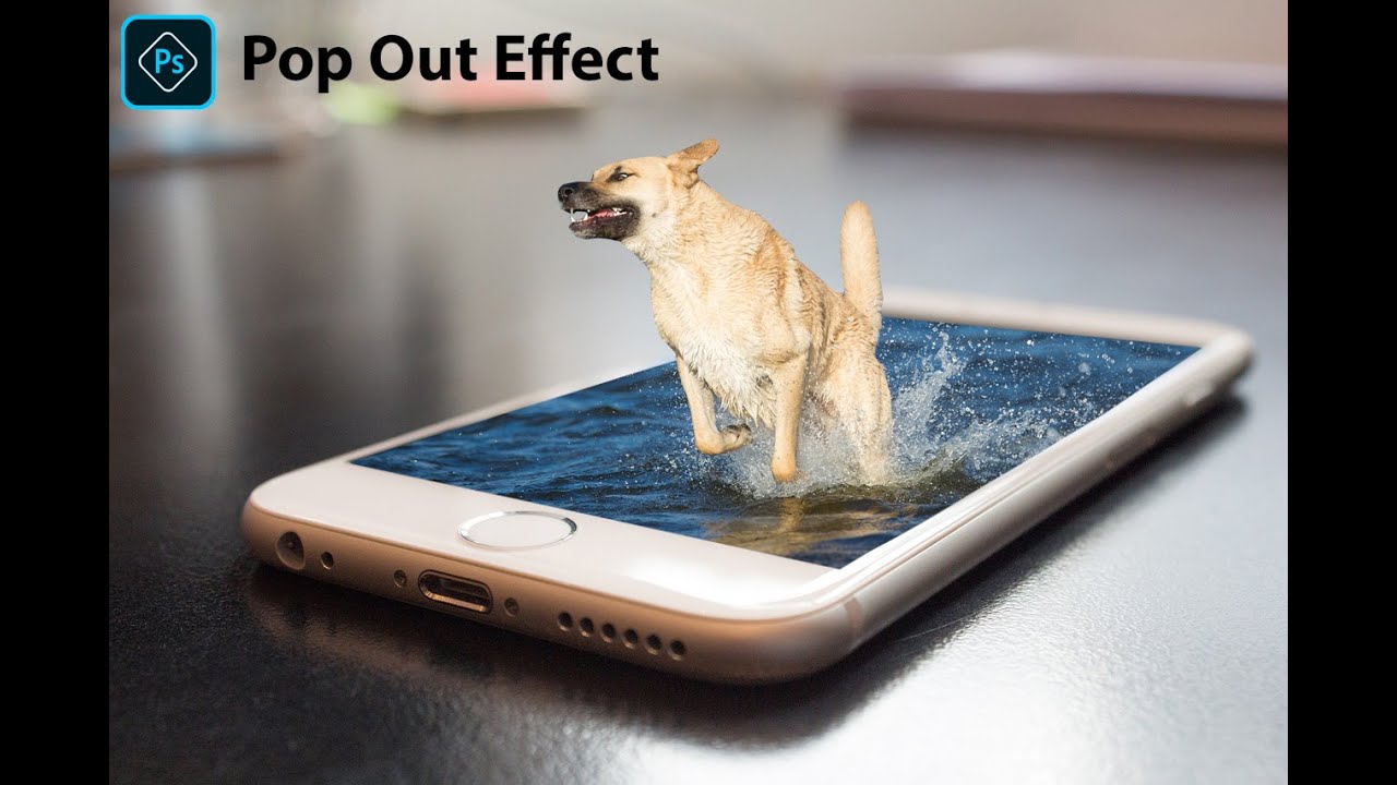 Photoshop 3D effect | 3D Pop Out Effect in Photoshop | 3D Pop Out ...