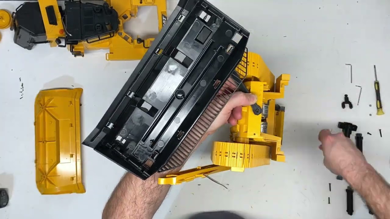 D11 Cat Bruder Kit Conversion Set Up #4 - YouTube