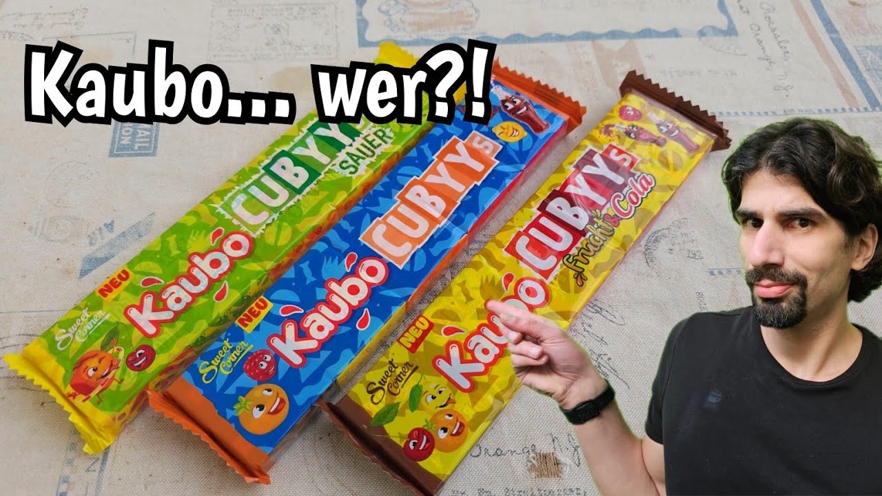 LIDL oder Maoam? Die "neuen" Kaubo Cubyys probiert - YouTube