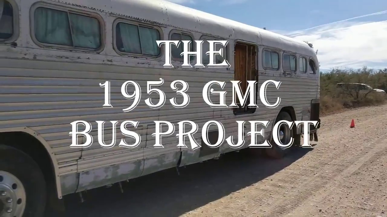 1953 bus conversion journey begins - YouTube